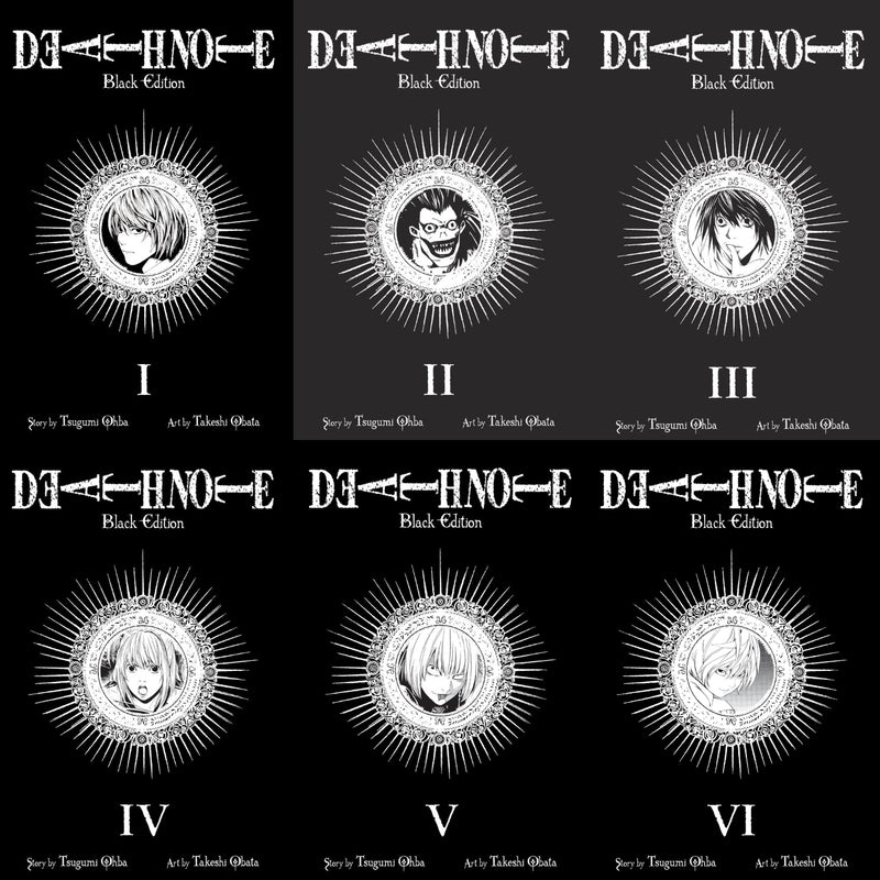 Death Note Black Edition Full Set