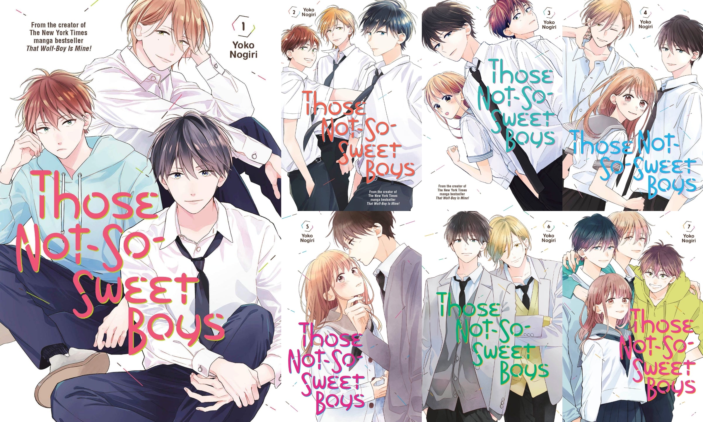 Those Not-So-Sweet Boys Complete Set